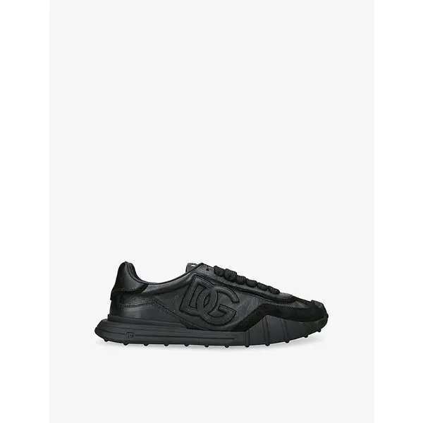 Dolce & Gabbana Athletic Tread Leather Trainers - Blk/other