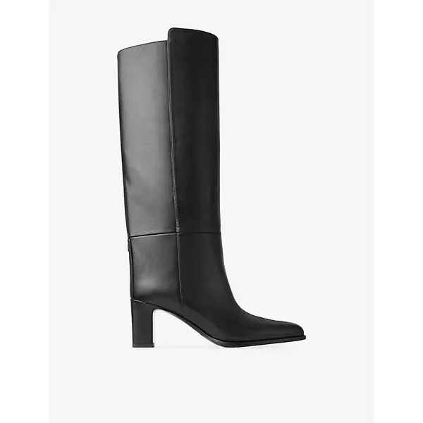 JIMMY CHOO Caly 65 Leather Knee-high Boots