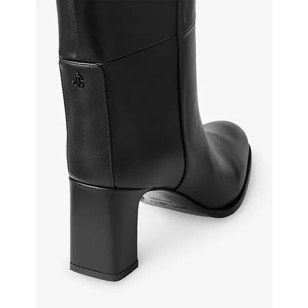 JIMMY CHOO Caly 65 Leather Knee-high Boots