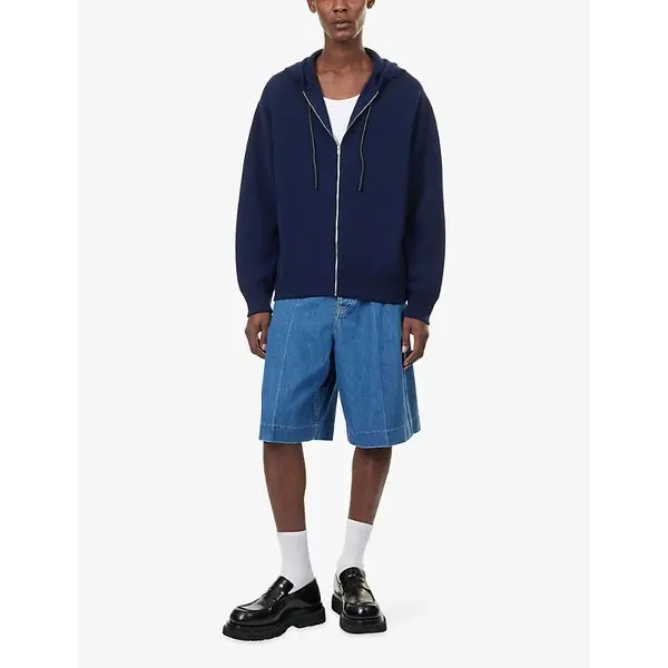 Bottega Veneta Relaxed Fit Drawstring Hoody