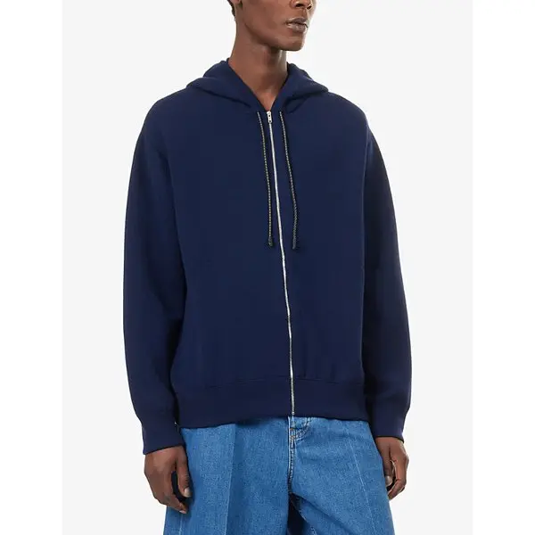 Bottega Veneta Relaxed Fit Drawstring Hoody