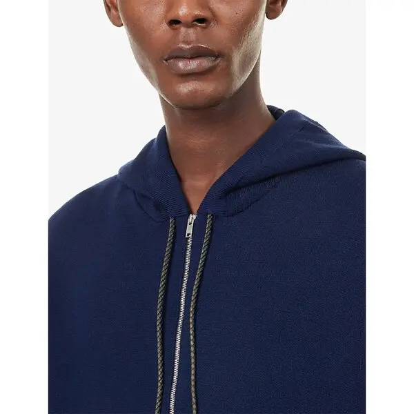 Bottega Veneta Relaxed Fit Drawstring Hoody