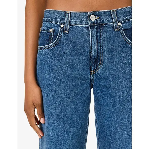 TWP Cotton Denim Straight-leg Jeans