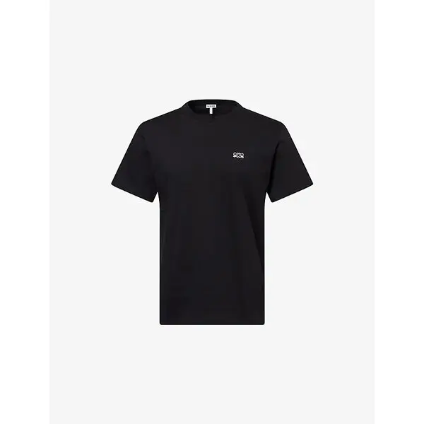 Loewe Anagram-embroidered Cotton T-shirt