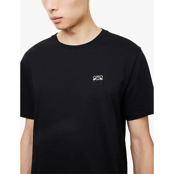Loewe Anagram-embroidered Cotton T-shirt