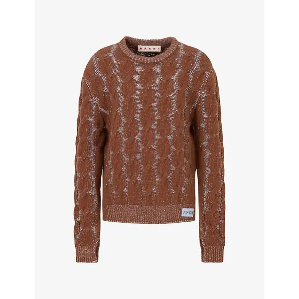 Marni Textured Wool Knit Jumper