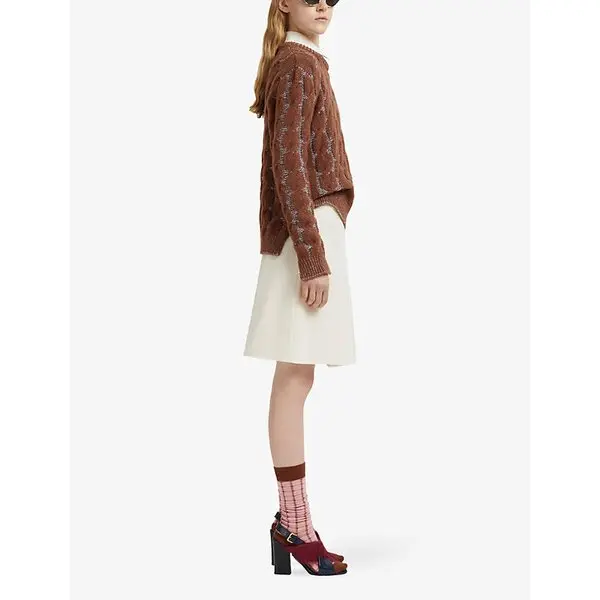 Marni Textured Wool Knit Jumper