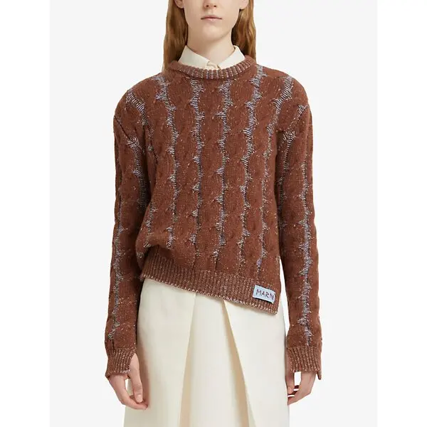 Marni Textured Wool Knit Jumper