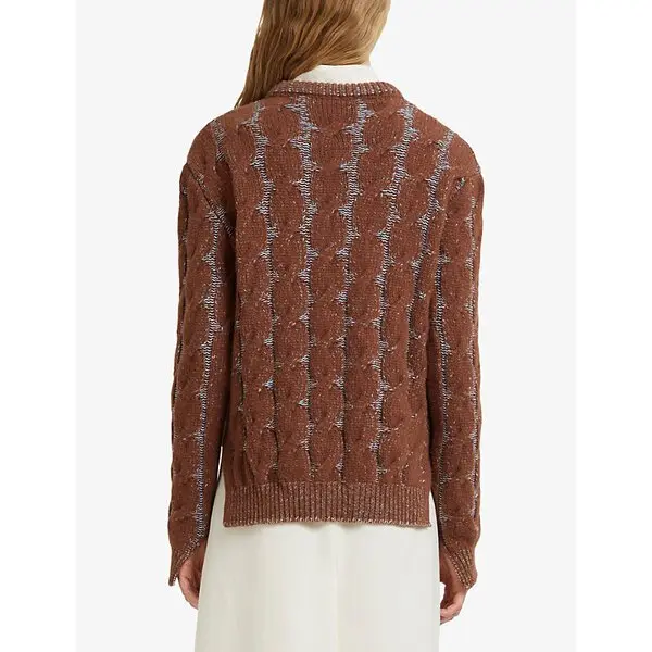 Marni Textured Wool Knit Jumper