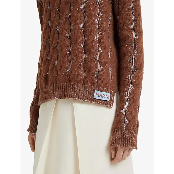 Marni Textured Wool Knit Jumper