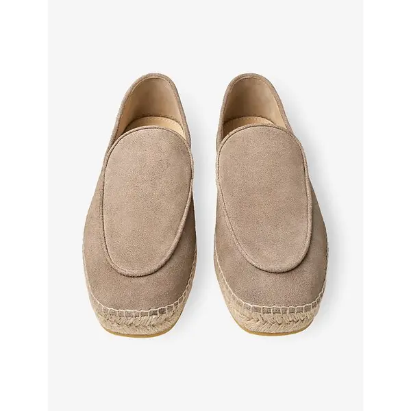 JIMMY CHOO Shenton Velvet Suede Espadrilles