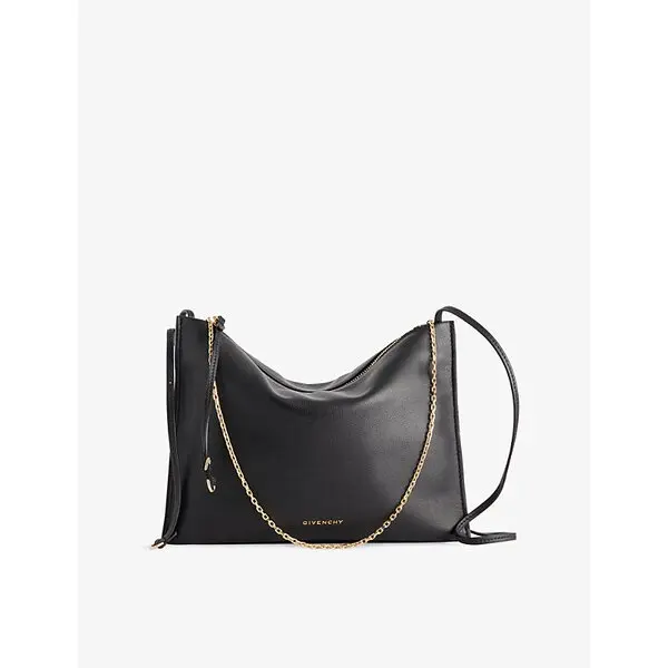 Givenchy Voyou Mini Leather Crossbody Bag - Black