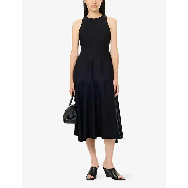CFCL Arched Sleeveless Knitted Maxi Dress