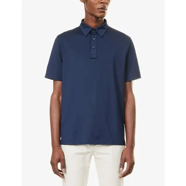 G/fore Solid Tech Stretch-jersey Polo Shirt