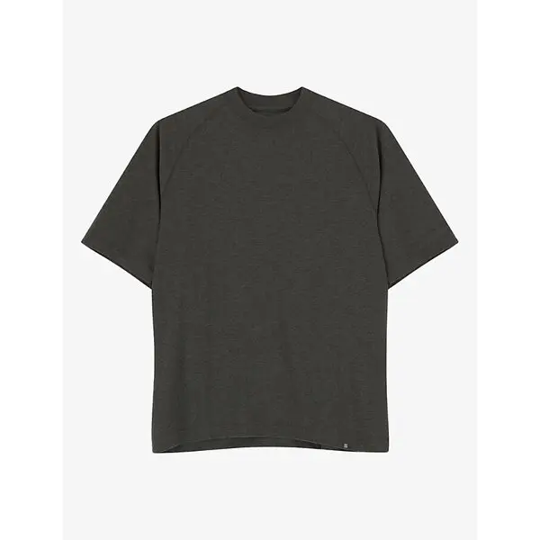 Boggi Milano Mélange B Tech Piqué-cotton T-shirt