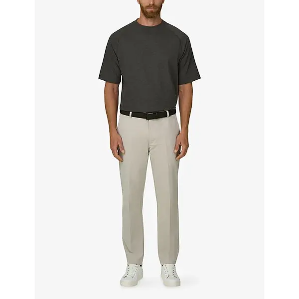 Boggi Milano Mélange B Tech Piqué-cotton T-shirt