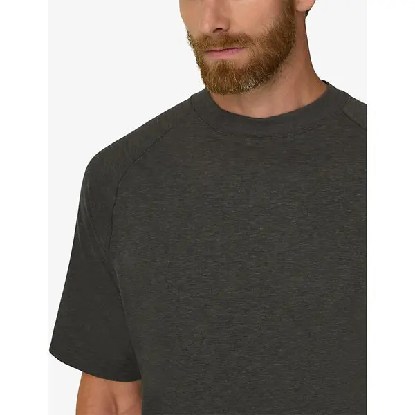 Boggi Milano Mélange B Tech Piqué-cotton T-shirt