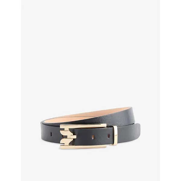 Victoria Beckham Dorian Pin-buckle Leather Belt