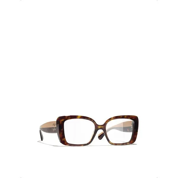 Chanel Square-frame Acetate Eyeglasses