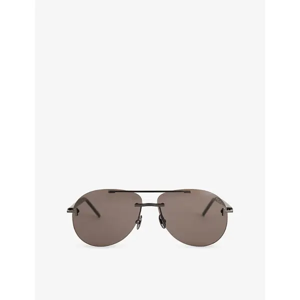 TOM FORD Navigator Pilot-frame Metal Sunglasses