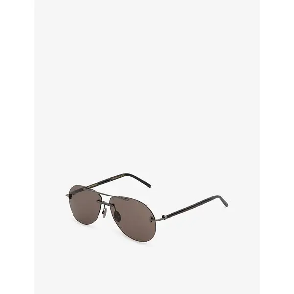TOM FORD Navigator Pilot-frame Metal Sunglasses