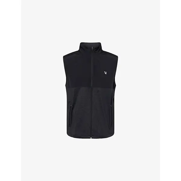 Vuori Sunday Element Logo-print Woven Vest
