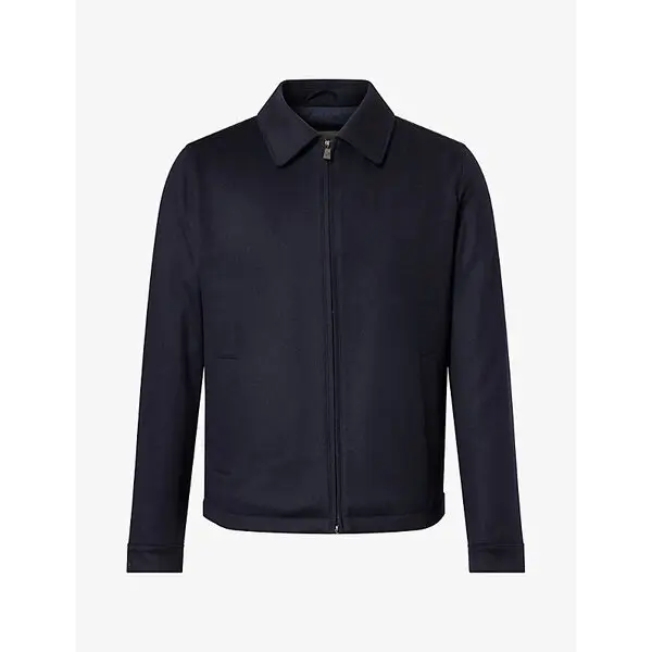 Corneliani Padded Cashmere Blouson Jacket