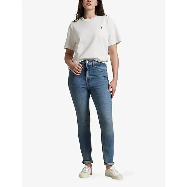 Polo Ralph Lauren Cotton T-shirt With Embroidered Logo - White