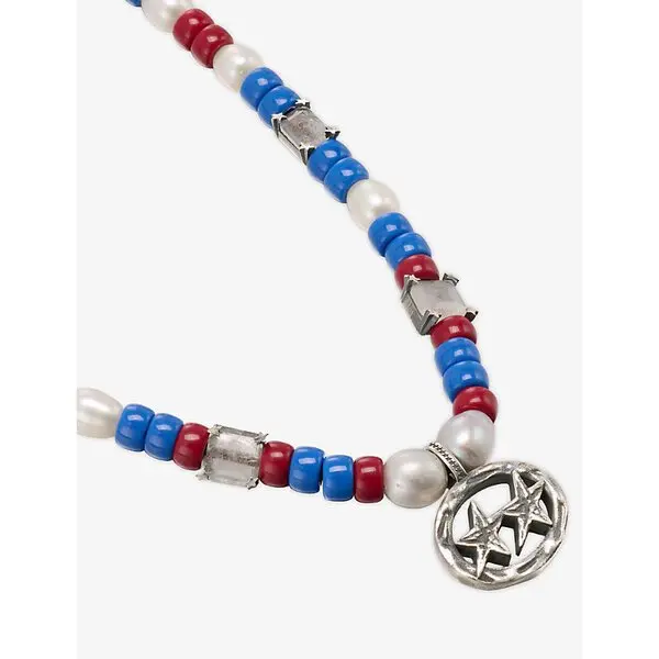 TWOJEYS Superstar Beaded Superstar 925 Sterling Silver-plated Brass