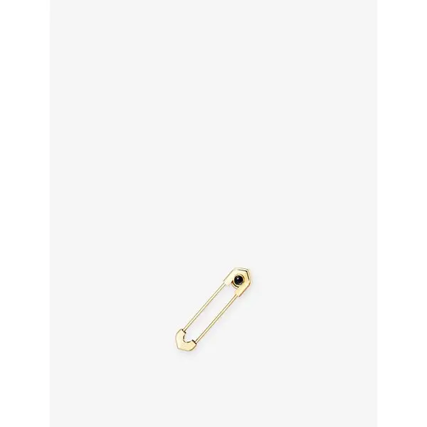 Cartier 18ct Yellow And Onyx Pin
