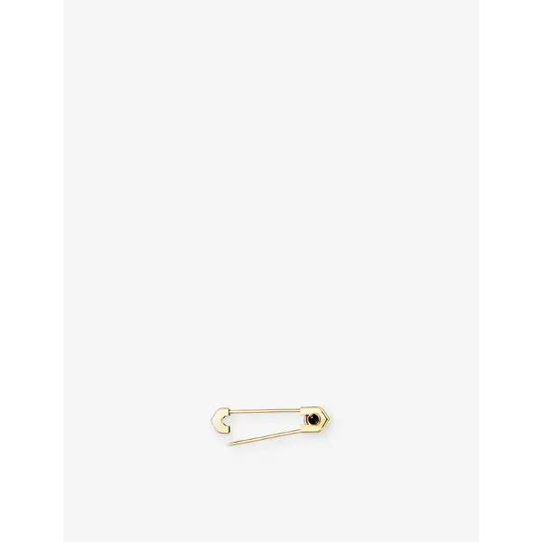 Cartier 18ct Yellow And Onyx Pin