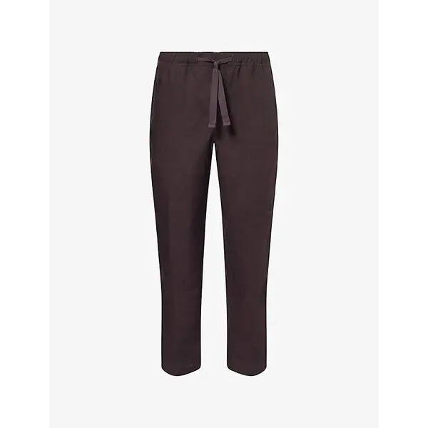 Orlebar Brown Alex Tapered Linen Trousers