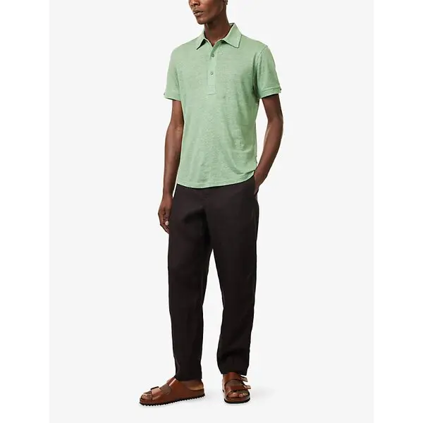 Orlebar Brown Alex Tapered Linen Trousers