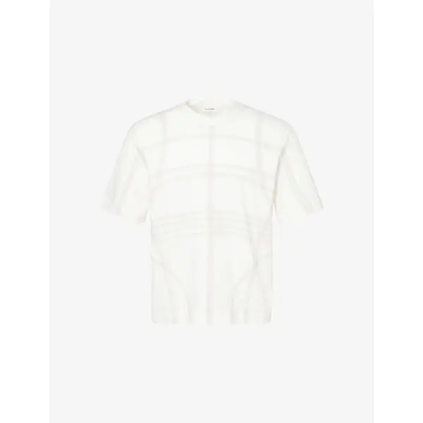 CRAIG GREEN Flatlock Short-sleeve Cotton T-shirt