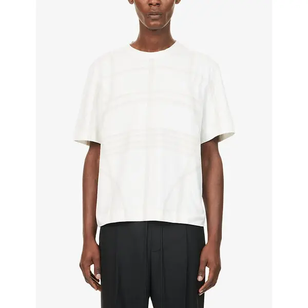 CRAIG GREEN Flatlock Short-sleeve Cotton T-shirt