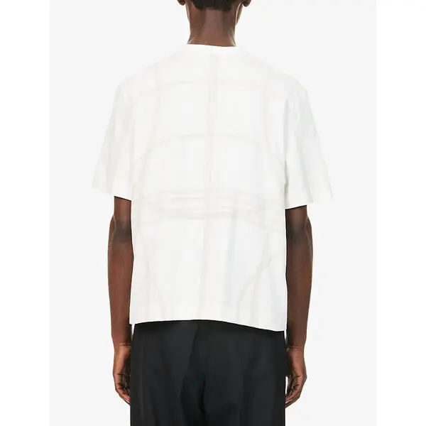 CRAIG GREEN Flatlock Short-sleeve Cotton T-shirt