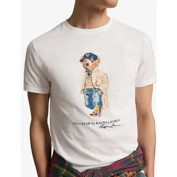 Polo Ralph Lauren Polo Bear Print Cotton T-shirt