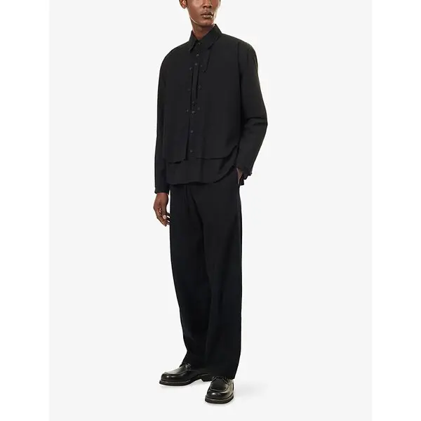 CRAIG GREEN Layered Detachable-panel Cotton Shirt