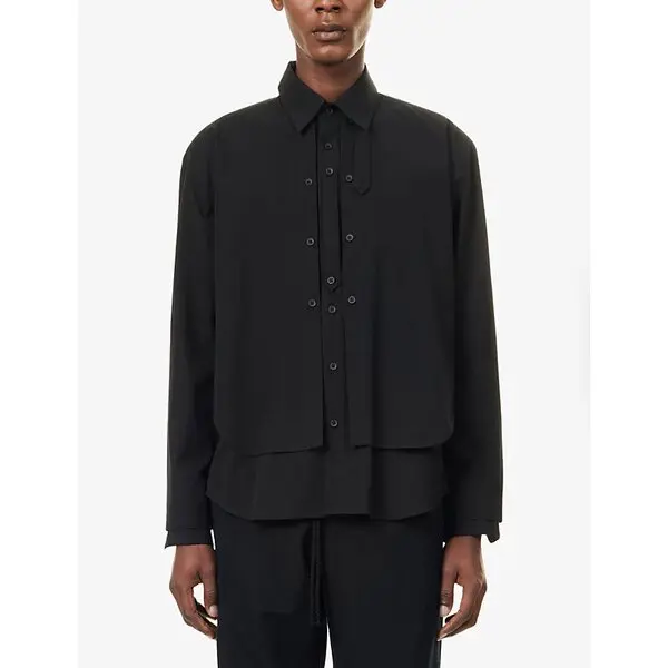 CRAIG GREEN Layered Detachable-panel Cotton Shirt