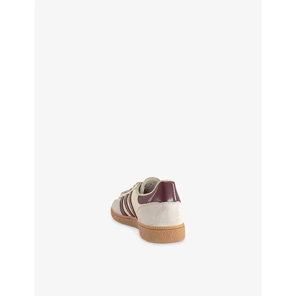 Adidas Spezial Leather Trainers - Offwhite Shadow Red