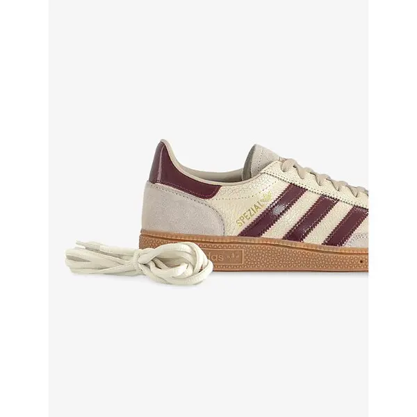 Adidas Spezial Leather Trainers - Offwhite Shadow Red