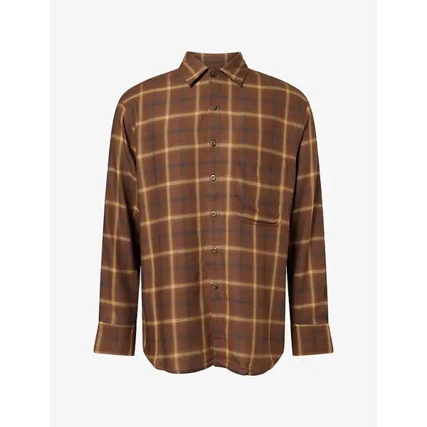 SONG FOR THE MUTE Still Life Checked Woven Shirt