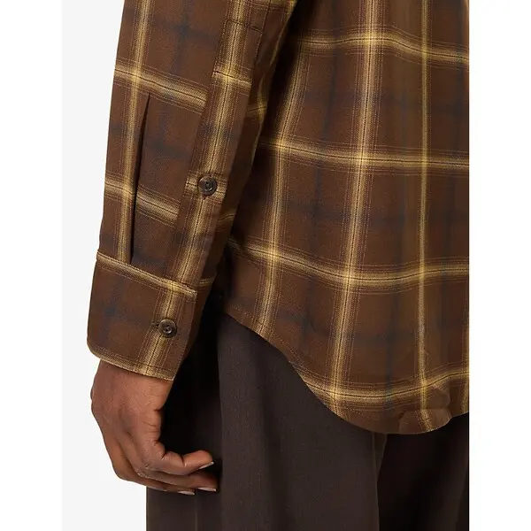 SONG FOR THE MUTE Still Life Checked Woven Shirt