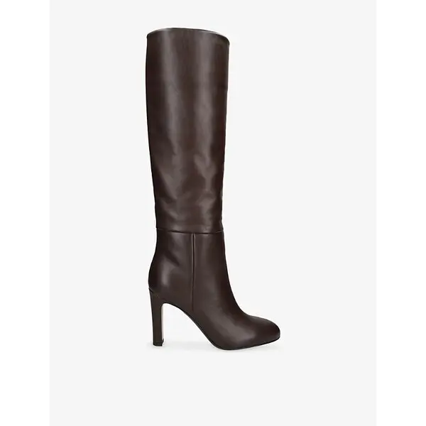 ALEVI MILANO Auryn 95 Leather Heeled Knee-high Boots