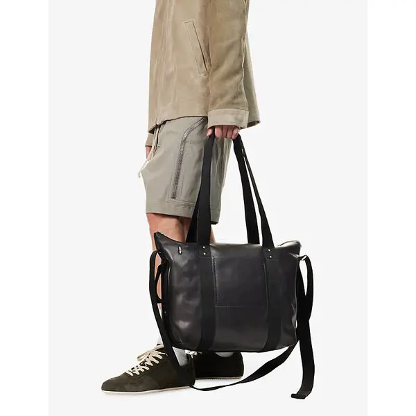 Rick Owens Trolley Leather Tote Bag