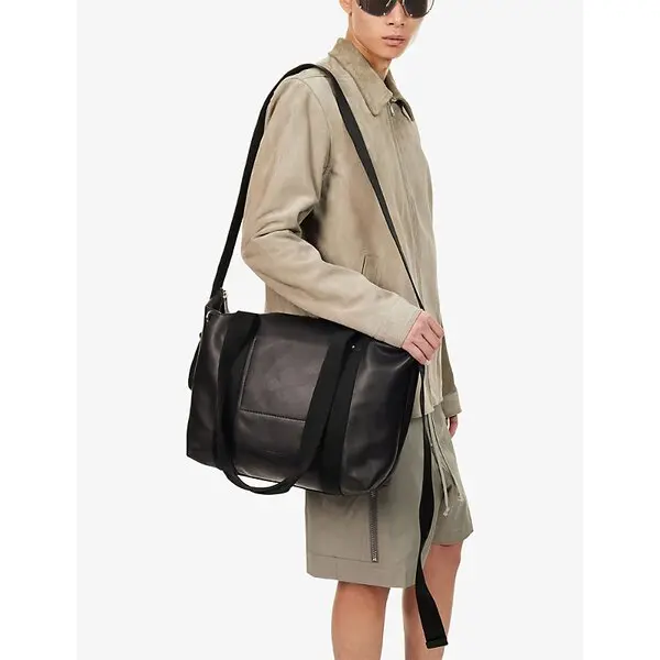 Rick Owens Trolley Leather Tote Bag
