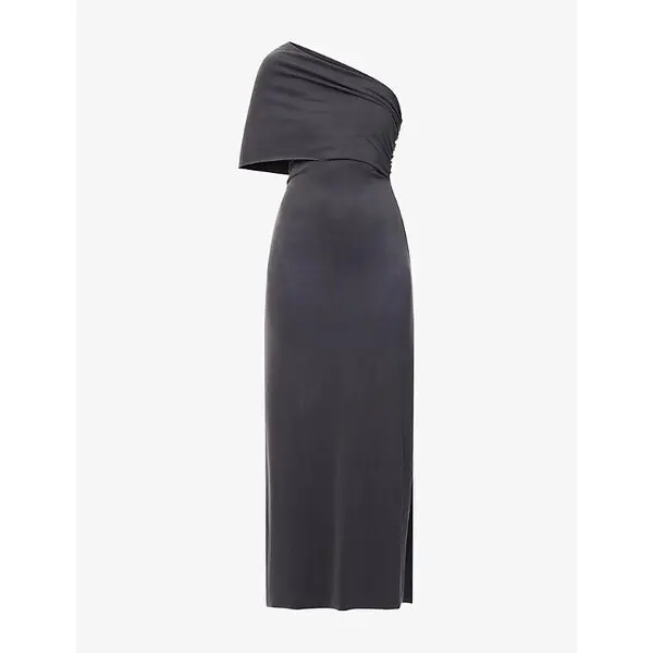 SAMSOE SAMSOE Samsøe Samsøe Sleeveless Asymmetrical Draped Maxi Dress