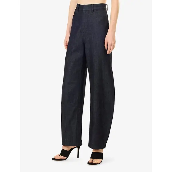 Mona Alshebil Barrel-leg Denim Jeans