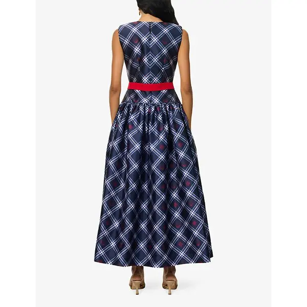 ARAM Monogram Print Maxi Dress