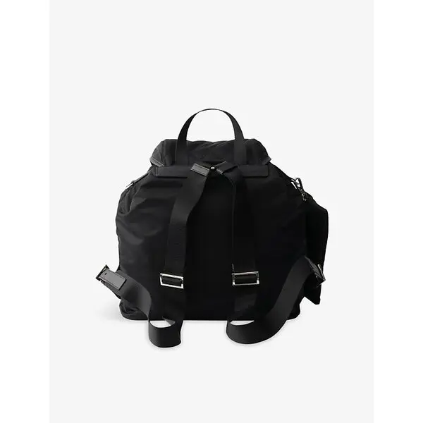 Prada Quilted Re-nylon Backpack - Black